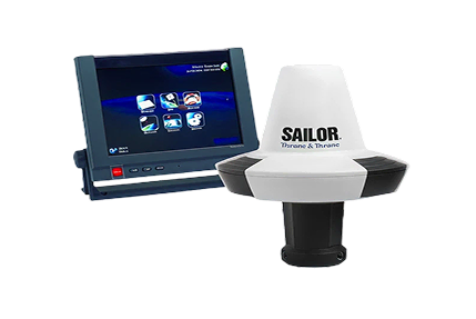 SAILOR 6120 mini-C SSAS with US SSAS button kit